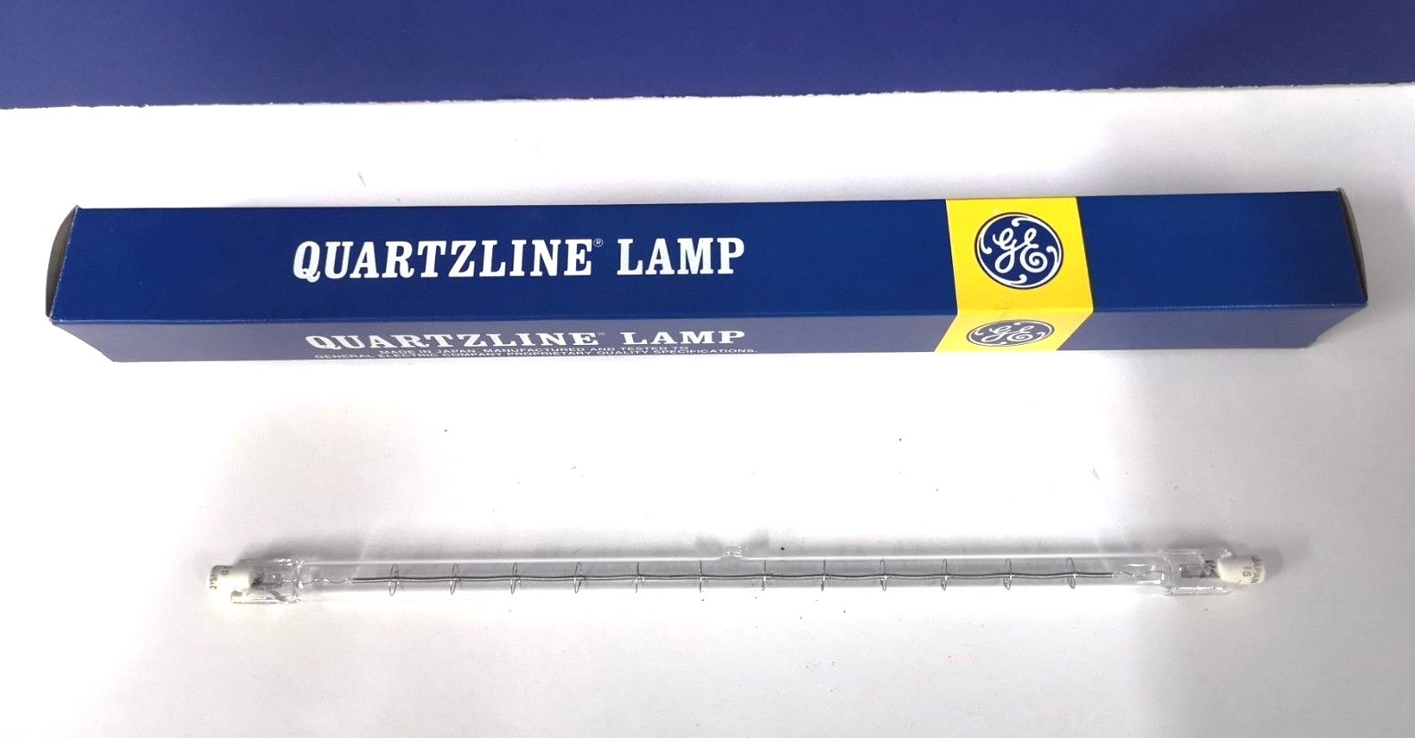 10" Q1500T3/CL 277V 1500W T3 Clear Light Bulb LAMP 256mm Quartz NEW GE ...