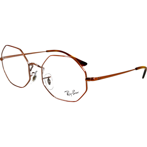 Ray-Ban RB1972V Octagon Unisex Metal Eyeglass Frame 2943 Copper 51-19 w ...