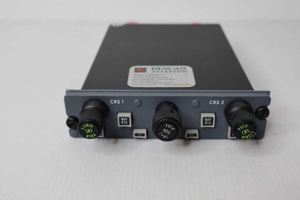 Collins CHP-85D Course Heading Panel 622-6898-002 Overhauled FAA 8130-3 ...
