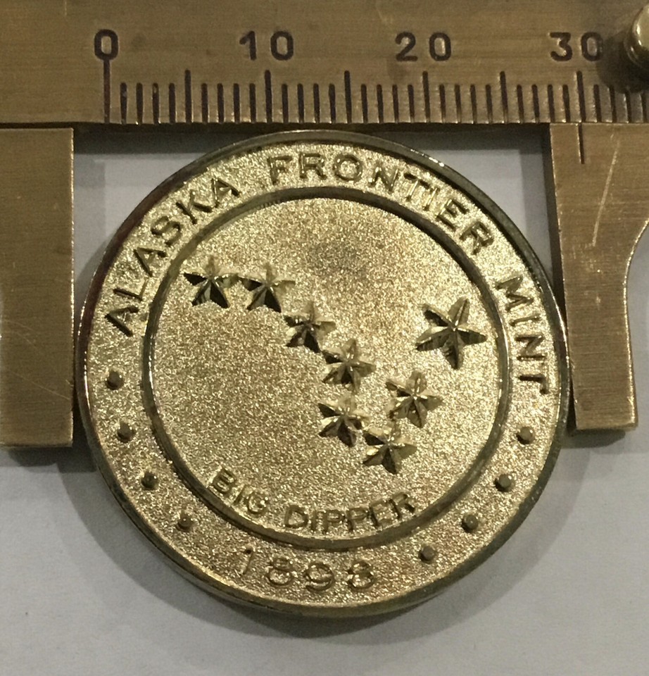 Alaska Frontier Mint Sea Plane Aircraft Airplane Coin Medal | eBay