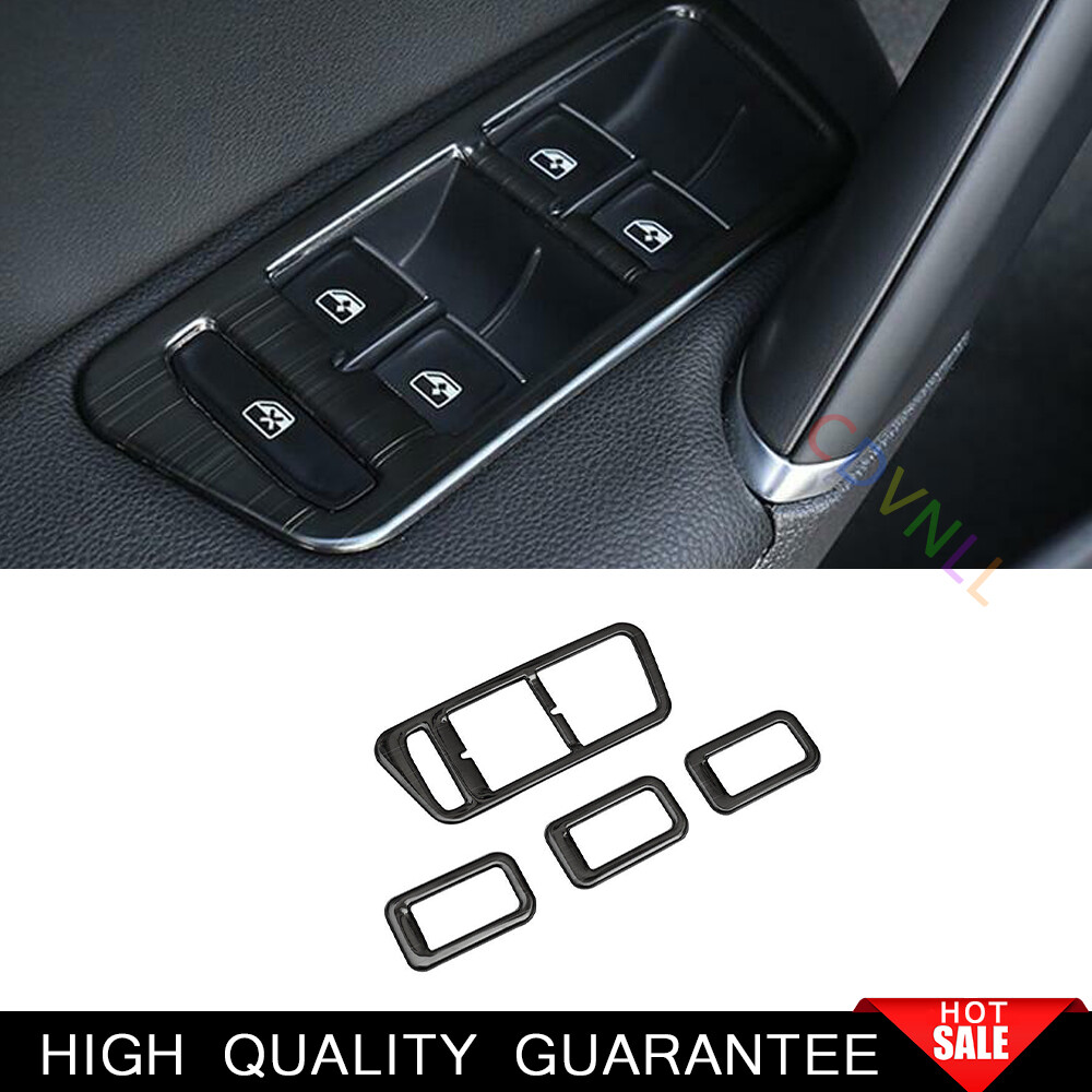 For VW Golf MK7 MK7.5 2014-2019 Black Steel Window Lift Panel Switch ...