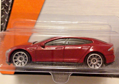 2013 MATCHBOX TESLA MODEL S RED - MBX Adventure City electric car EV | eBay