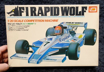 F1 RAPID WOLF 1/20 MODEL KIT IMAI JAPAN | eBay