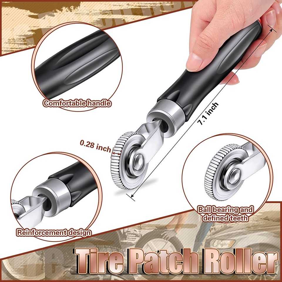 Tire Repair Patch Tool Buffing Wheel Tungsten Tire Patch Roller ...