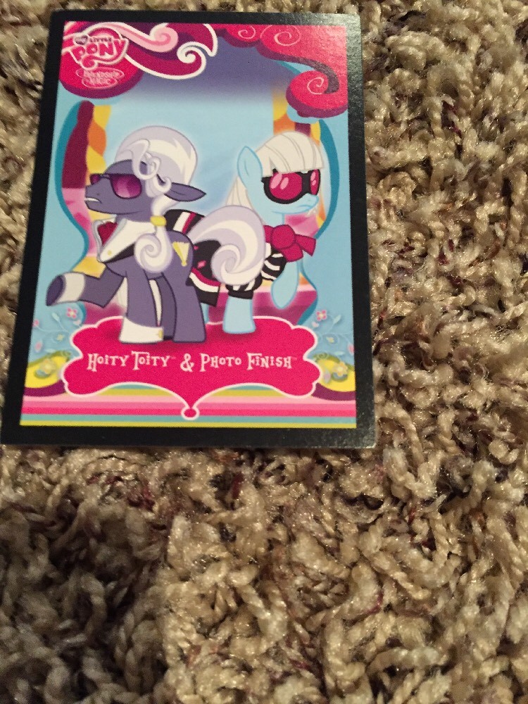 My Little Pony Trading Card Hoity Toity & Photo Finish #24 | eBay