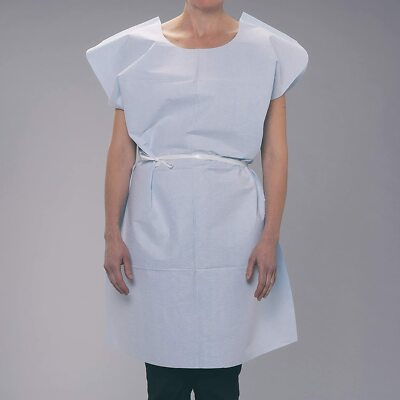 *50-Pieces* TIDI Avalon Premium Exam Gown Tissue/Poly/Tissue 30" x 42 ...