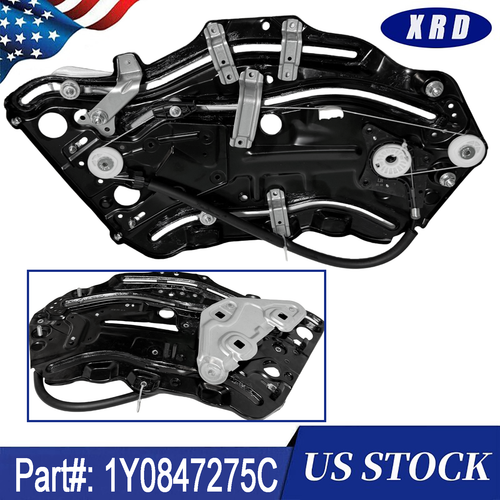 Rear Left Side Window Regulator 1Y0847275C For 2003-2010 VW Beetle ...