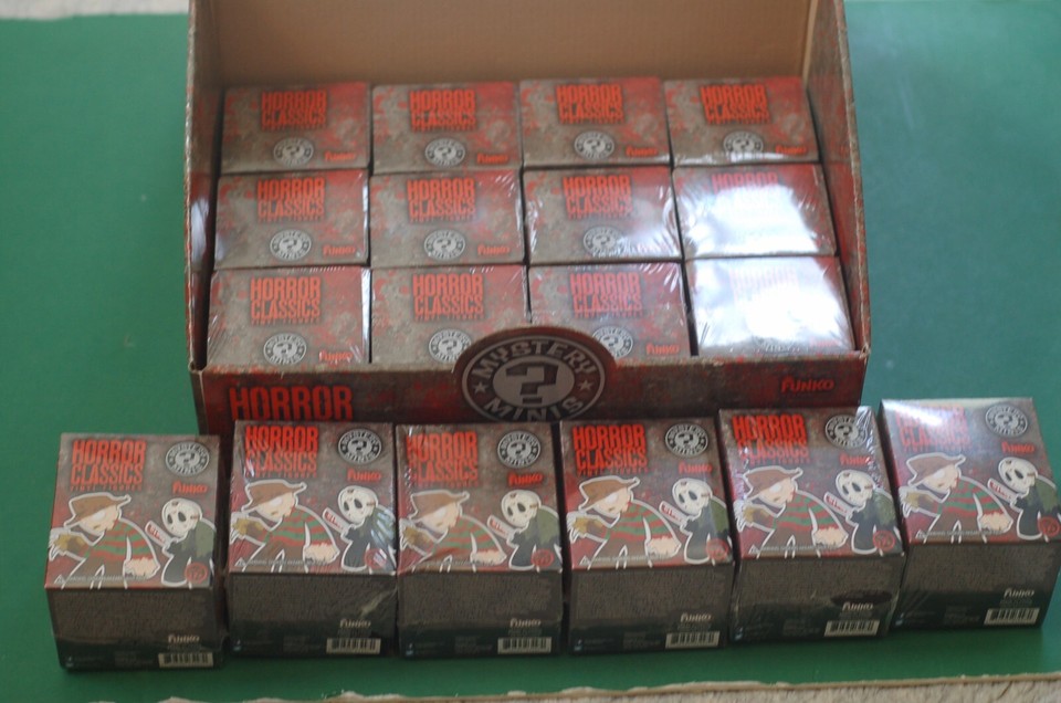 Funko Mystery Minis- HORROR SERIES 1 18 SEALED BLIND BOX horror display ...