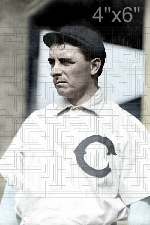 Chick Fraser - 1907 Chicago Cubs - choose a style - colorized print | eBay