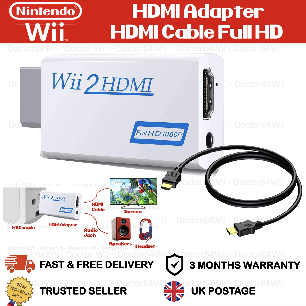 Wii Hdmi Cable