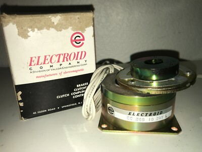 Electroid EC-26B-10-24V-L Magnetic Brakes Clutches Motors/GearBox ...