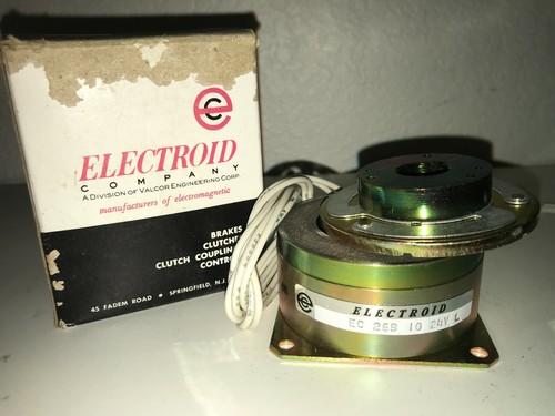 Electroid EC-26B-10-24V-L Magnetic Brakes Clutches Motors/GearBox ...