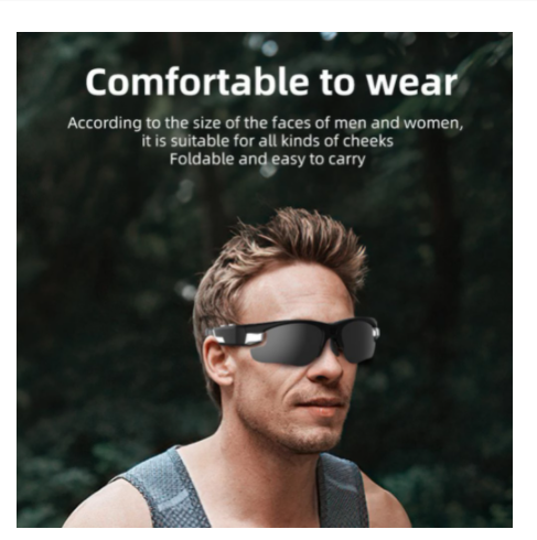 True HD 2 Million Camera H.264 Video Polarized Riding Smart Glasses | eBay