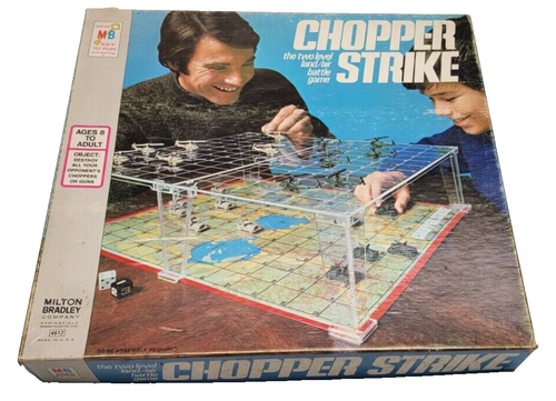 Chopper Strike Board Game 1976 Milton Bradley COMPLETE | eBay