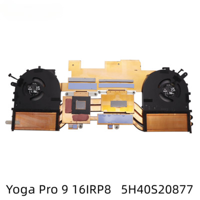 For Lenovo Yoga Pro 9 16IRP8 Slim CPU GPU Fan Heatsink 5H40S20877 ...