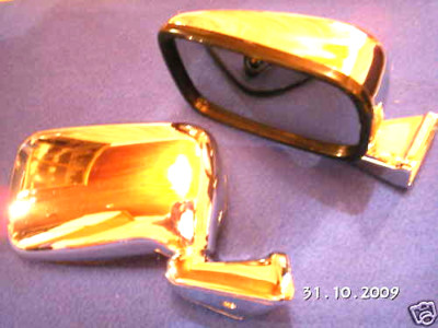 CLASSIC MINI COOPER CHROME DOOR MIRRORS, | eBay UK