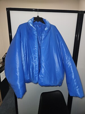 Yeezy x GAP ‘Round Jacket’ YZY Oversized Open Short Puffer Jacket Men’s ...