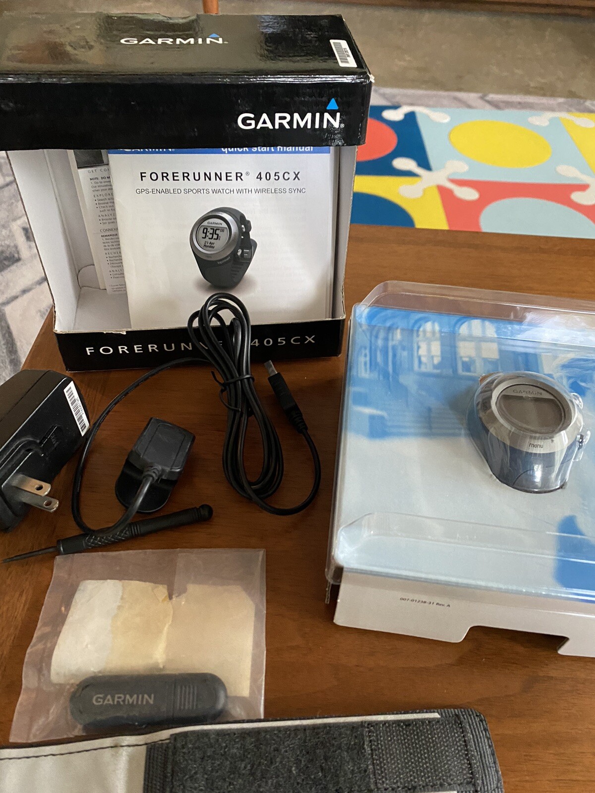 Garmin Forerunner 405cx GPS Watch - Used- Blue | eBay