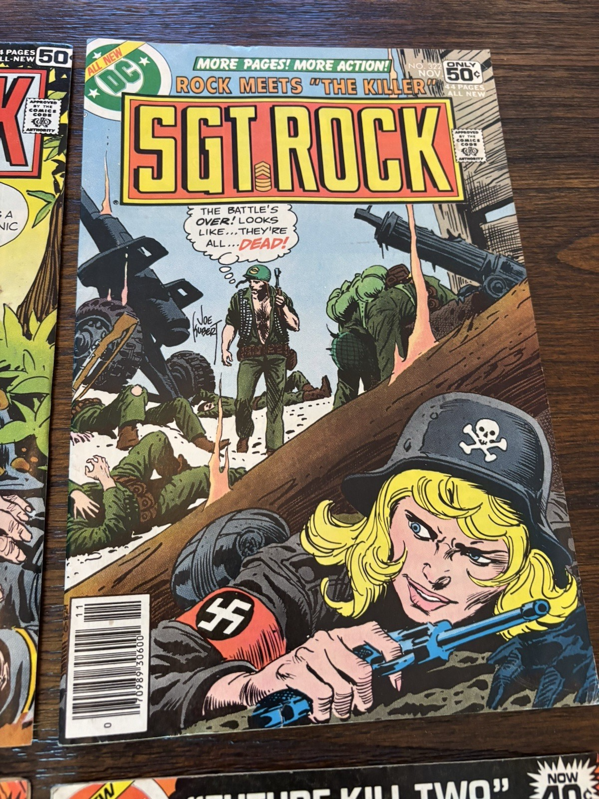Sgt. Rock DC 6-issue Comic Lot Kubert Art | eBay