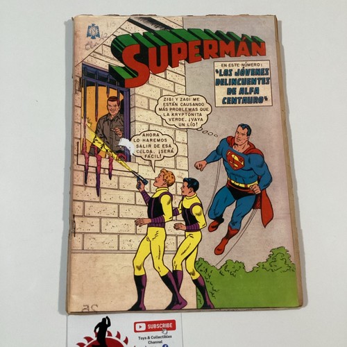 1965 SPANISH MEXICAN COMICS SUPERMAN #506 LOS JOVENES DELINCUENTES ...