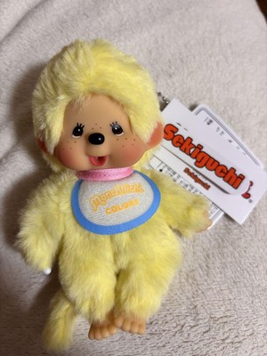 Sekiguchi Monchichi COLORS Keychain Plush Yellow | eBay