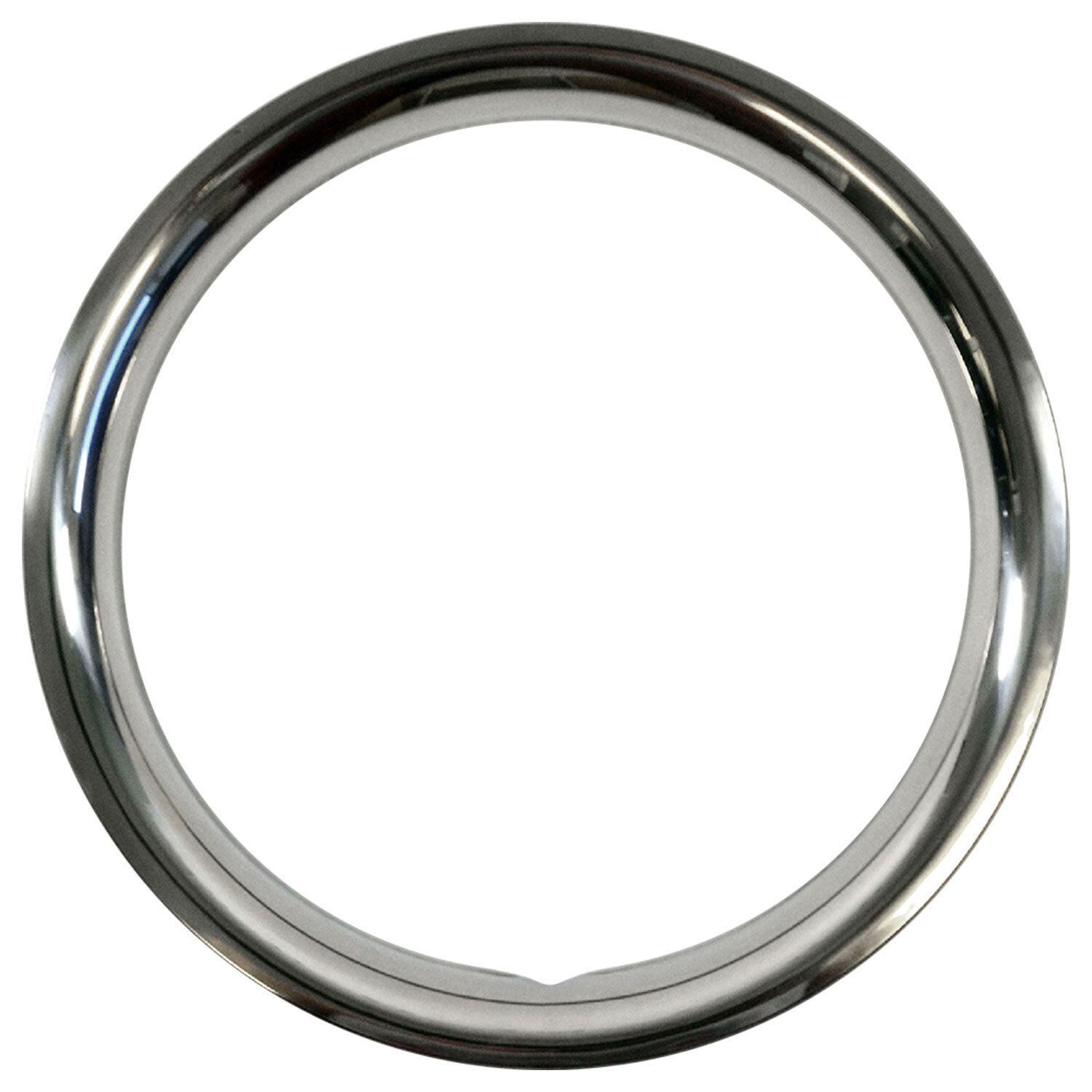 Set of Four 16" Polished Stainless Steel 1 1/2" Deep Wheel Trim Rings ...