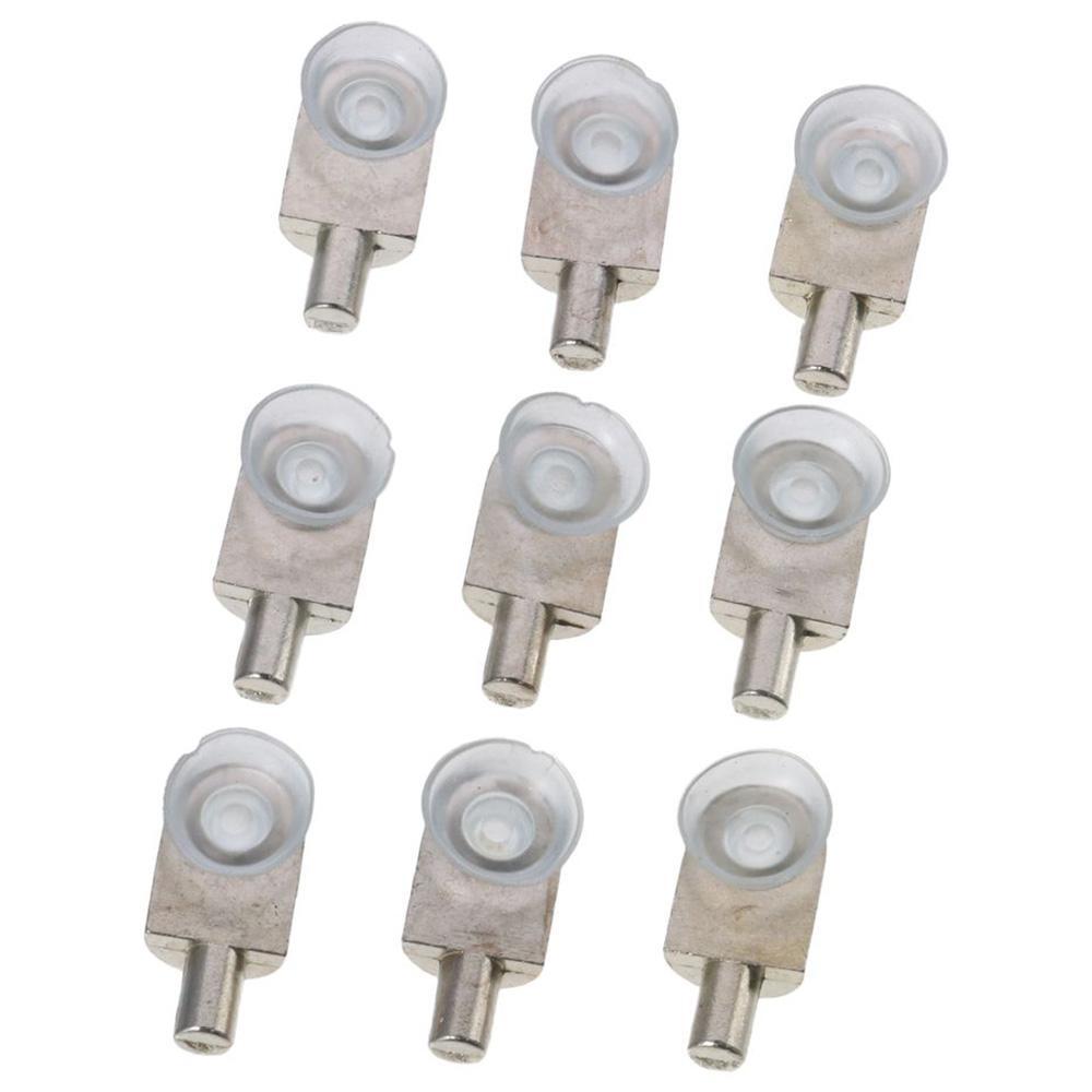 30pcs Silicone Shelf Support Pegs Glass Shelf Pins Bracket Glass ...