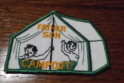 BOY SCOUT PATCH FATHER SON CAMPOUT | eBay