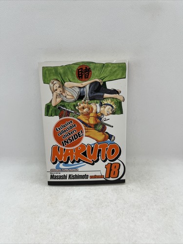 Naruto Volume 18 English Manga Viz 1st Edition With Stickers FREE ...