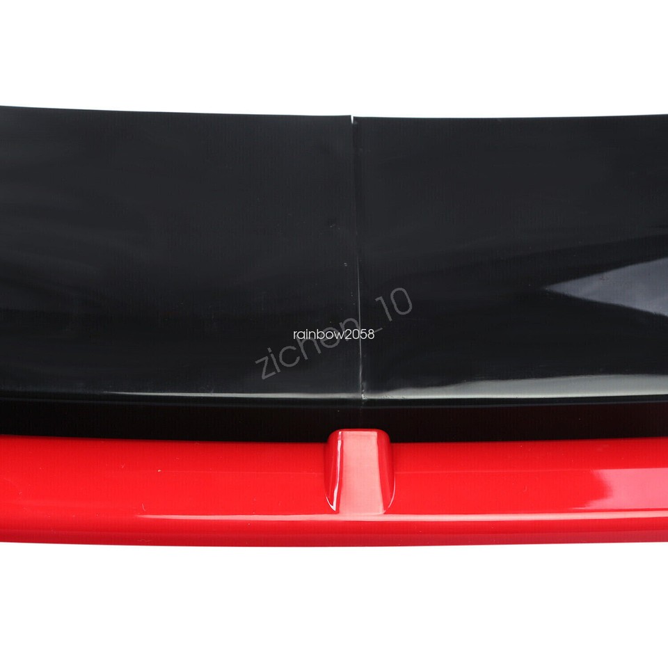 For Cadillac Escalade Gloss Front Bumper Lip Splitter Spoiler Lower Red ...