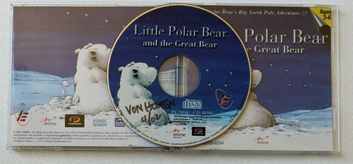 Little Polar Bear And The Great Bear Windows 95/98 PC CD-ROM Macintosh ...