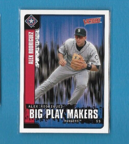 2001 Upper Deck Victory Alex Rodriguez Big Play Makers Card #593 | eBay
