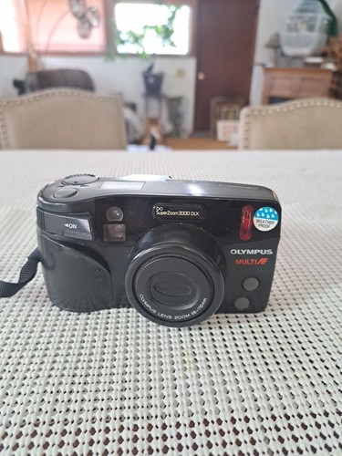 Olympus Multi AF Super Zoom 3000 DLX 35mm Camera 38-110mm Partial ...