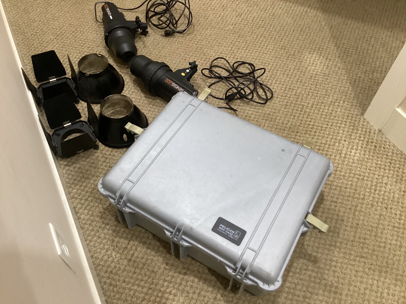 Calumet Genesis 200 Studio Light With Heavy Pelican 1600 Case | eBay