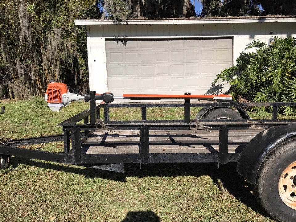 LOCKING 7” Tall Rack for Weedeater Edger String Trimmer Weed Eater | eBay