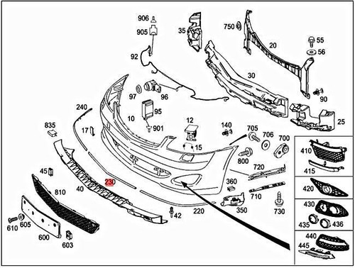 Genuine MERCEDES W221 S-CLASS W221 Trim strip 2218850021 | eBay