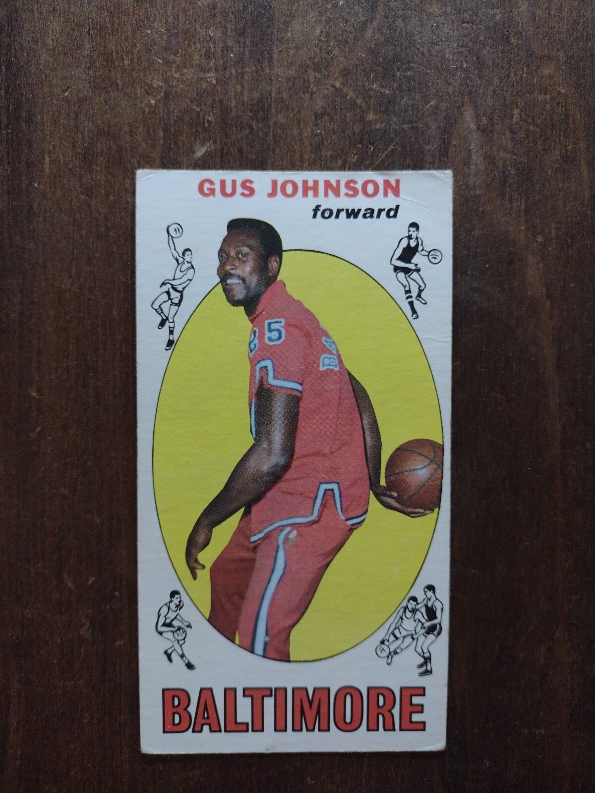 1969-70 Topps 12 Gus Johnson ROOKIE Baltimore bullets HOF READ | eBay
