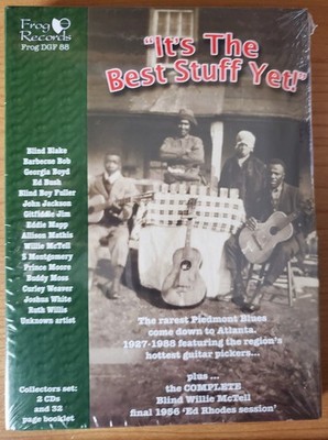 It's the Best Stuff Yet! 2-CD set Frog Records Piedmont Blues New ...