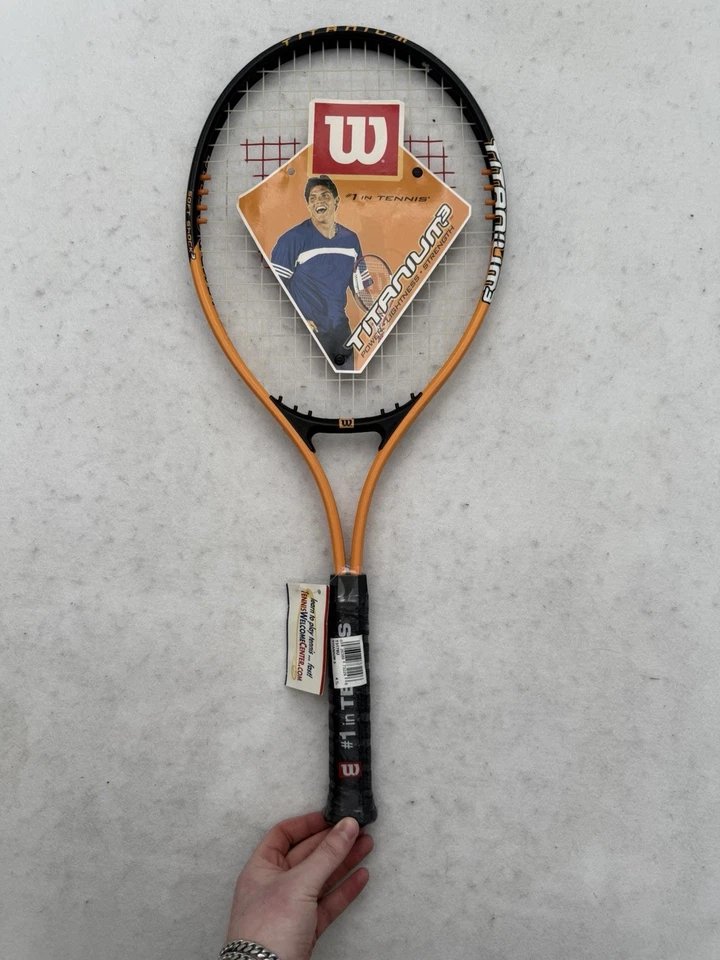 Wilson Titanium Tennis Racket | eBay