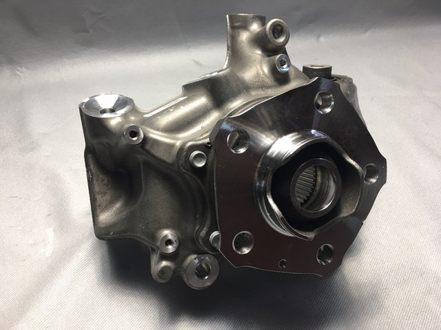 17 18 19 20 Audi Q7 Left Rear Knuckle Spindle With Hub 3.0l # 4m0 505 ...