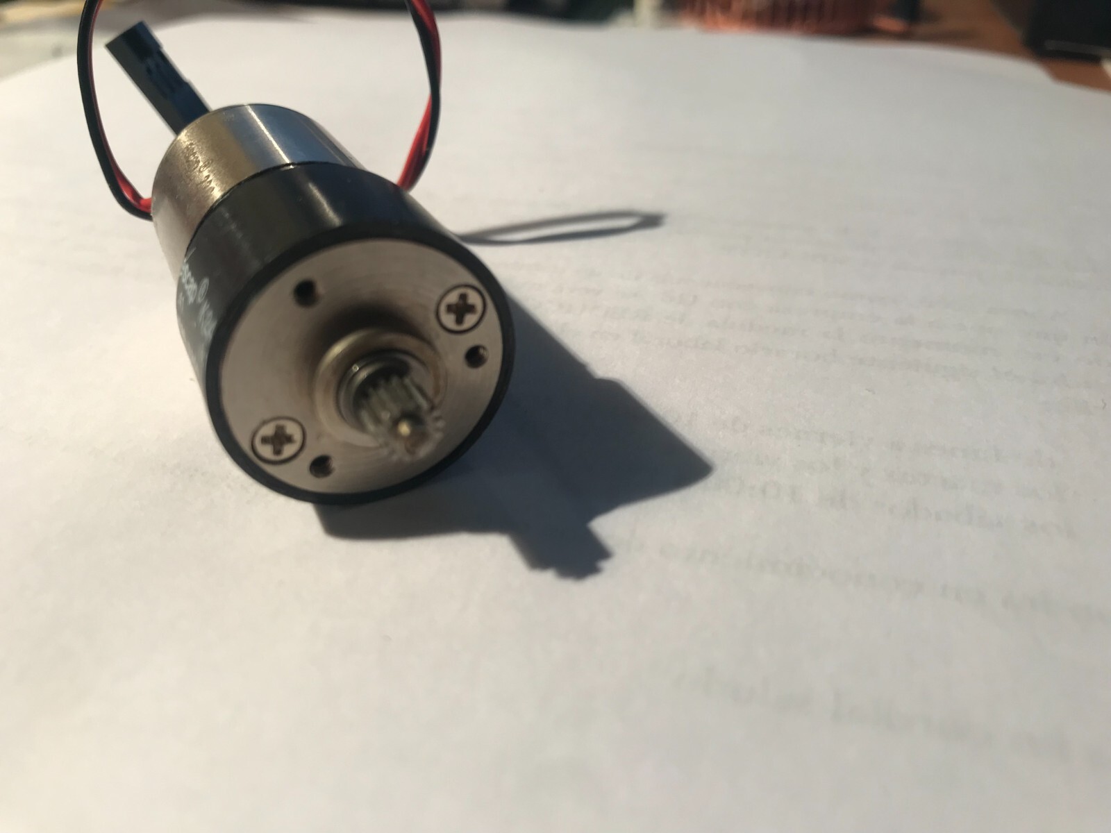 Escap/Portescap 22C 11 205 92 DC 36 Volt Motor w/ Gearhead | eBay