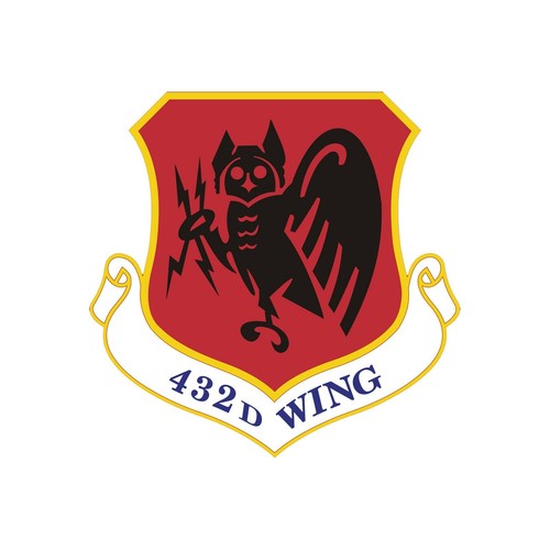 432d Wing Patch Vinyl Decal - Variety of Sizes Available | eBay