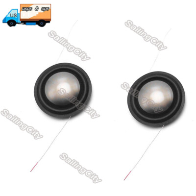 2PCS 26mm Titanium Dome Tweeter Diaphragm for B&W Matrix 802 804 805 ...