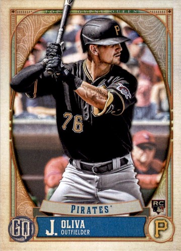2021 Topps Gypsy Queen Jared Oliva RC Pittsburgh Pirates #138 Baseball ...