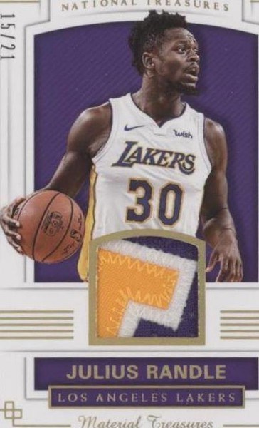 2017-18 Panini National Treasures - Material Treasures Prime #MT-38 ...