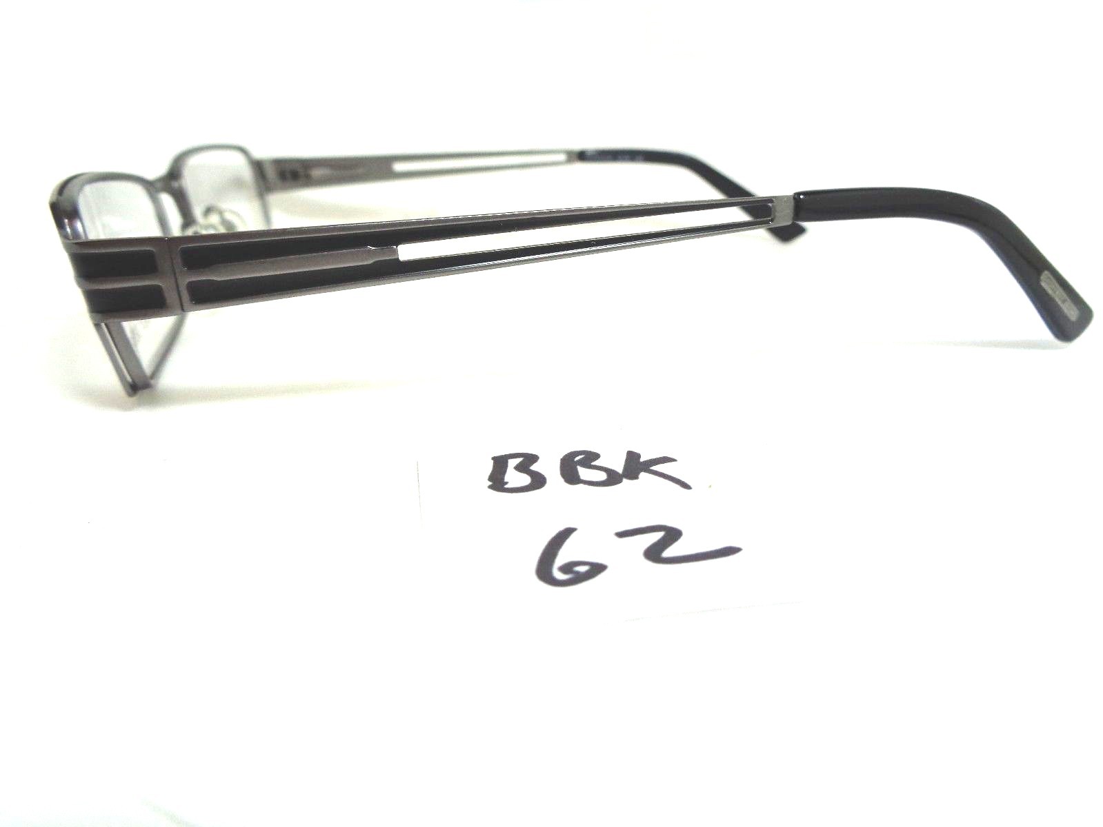 New GEOFFREY BEENE Conductor Eyeglass Frame Gunmetal Men's (BBK-62) | eBay