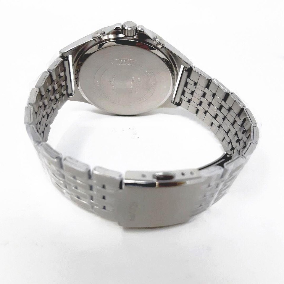 CASIO Standard MTP-E303D-7 5374 Chrono Analog Quartz Silver Watch Move ...