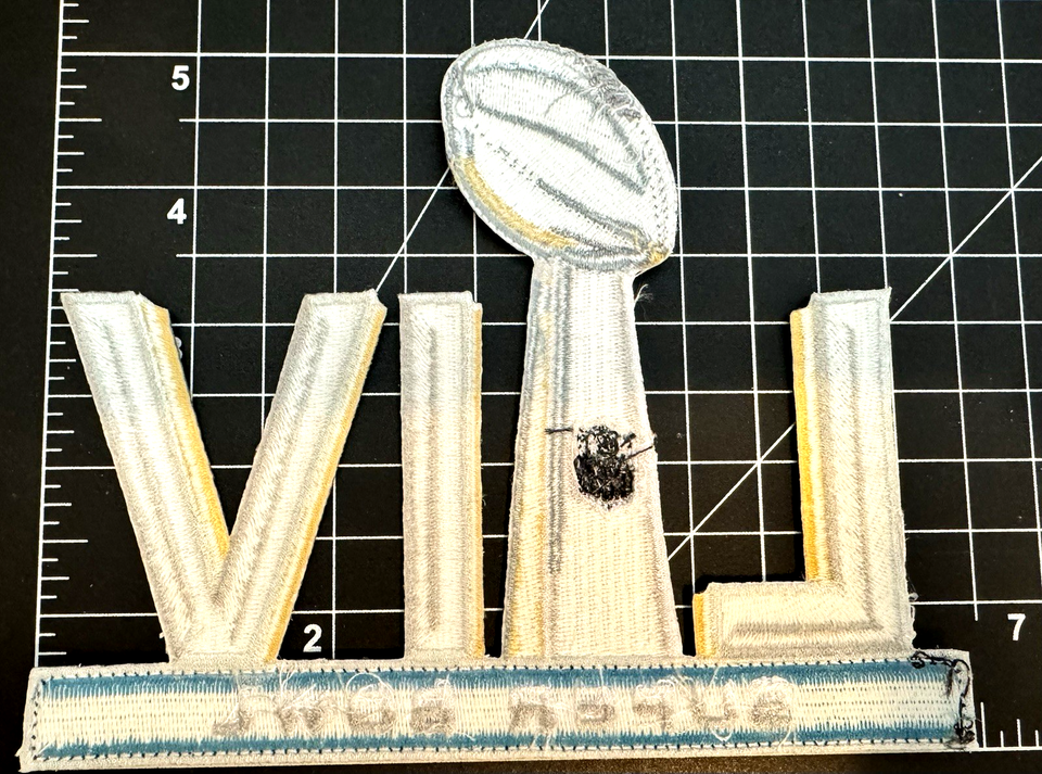 Super Bowl LIV 54 Large Embroidered Patch Iron On Sew On Kansas City ...