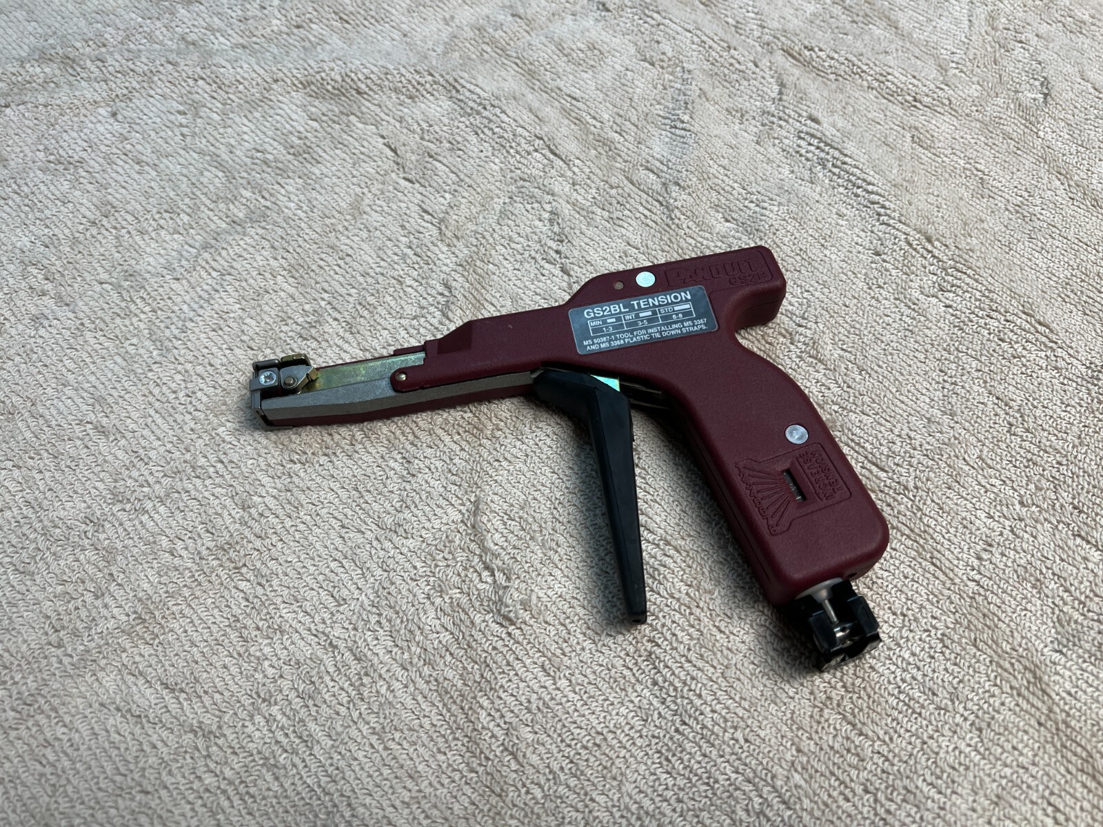 Very Clean: Panduit GS2BL Adjustable Cable Zip Tie Tool | eBay