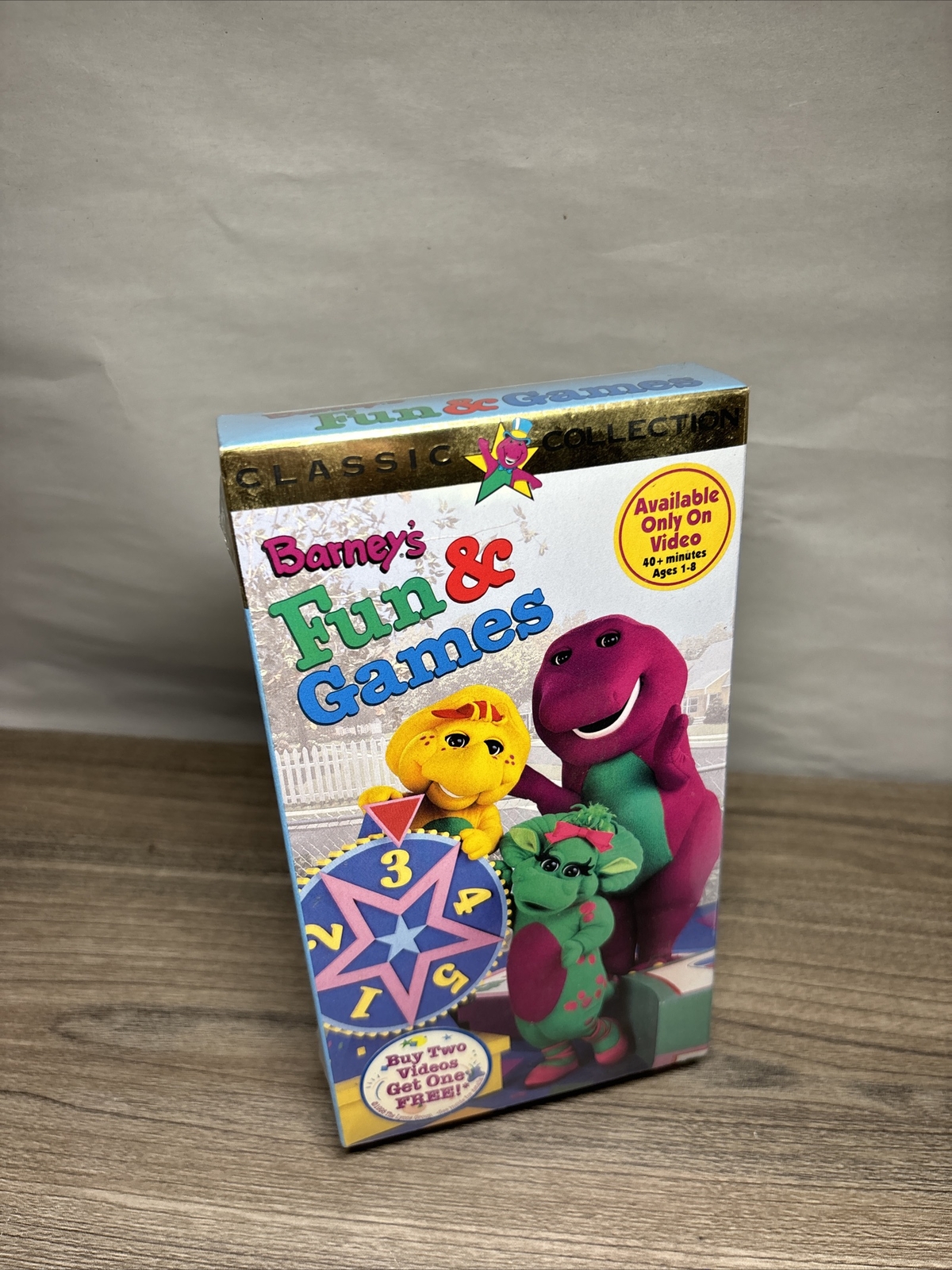 Barney - Barneys Fun and Games (VHS, 1996) for sale online | eBay